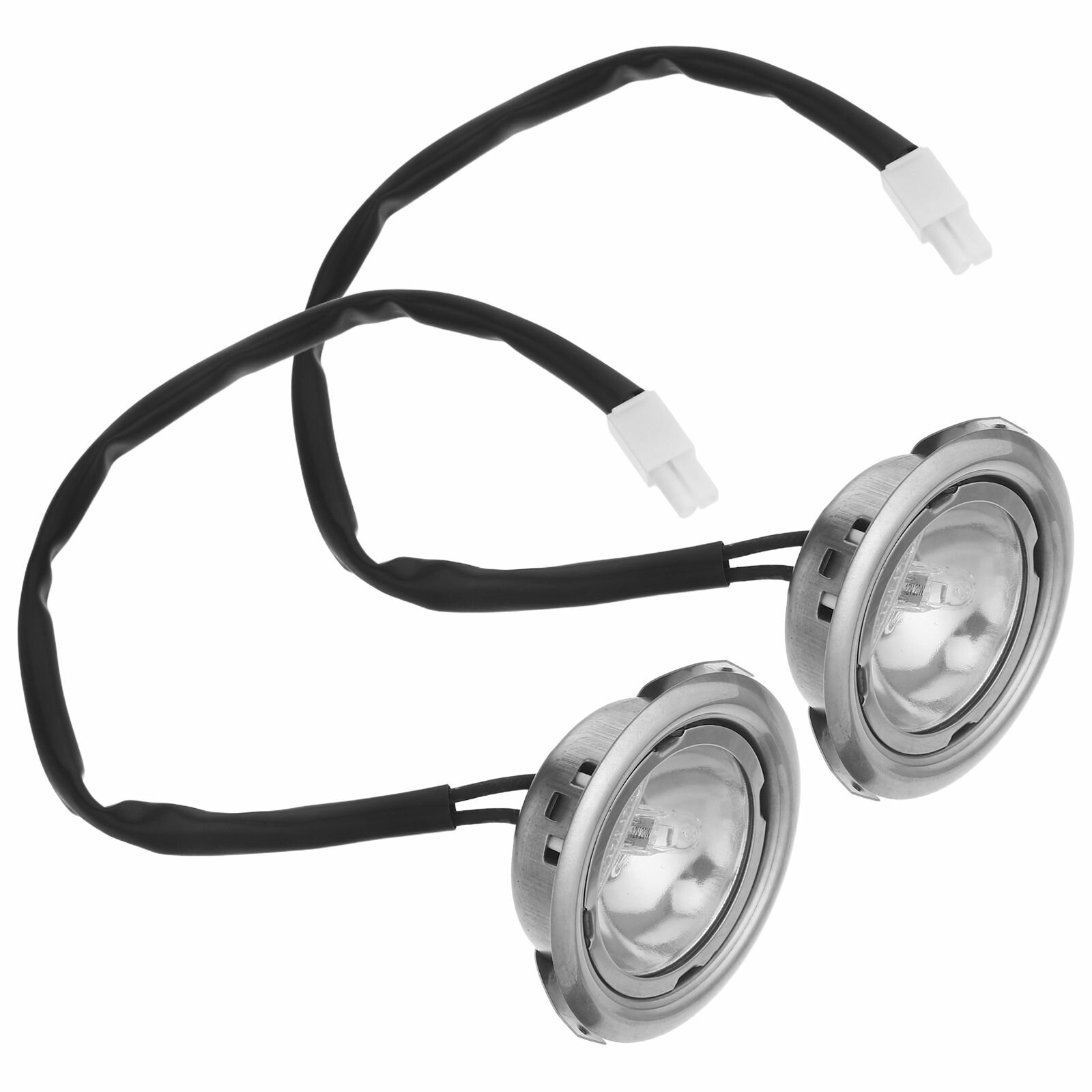 Светодиодная лампа для вытяжки из нержавеющей стали и стекла, 12 в, набор из 2 шт, для подсветки кухонной плиты