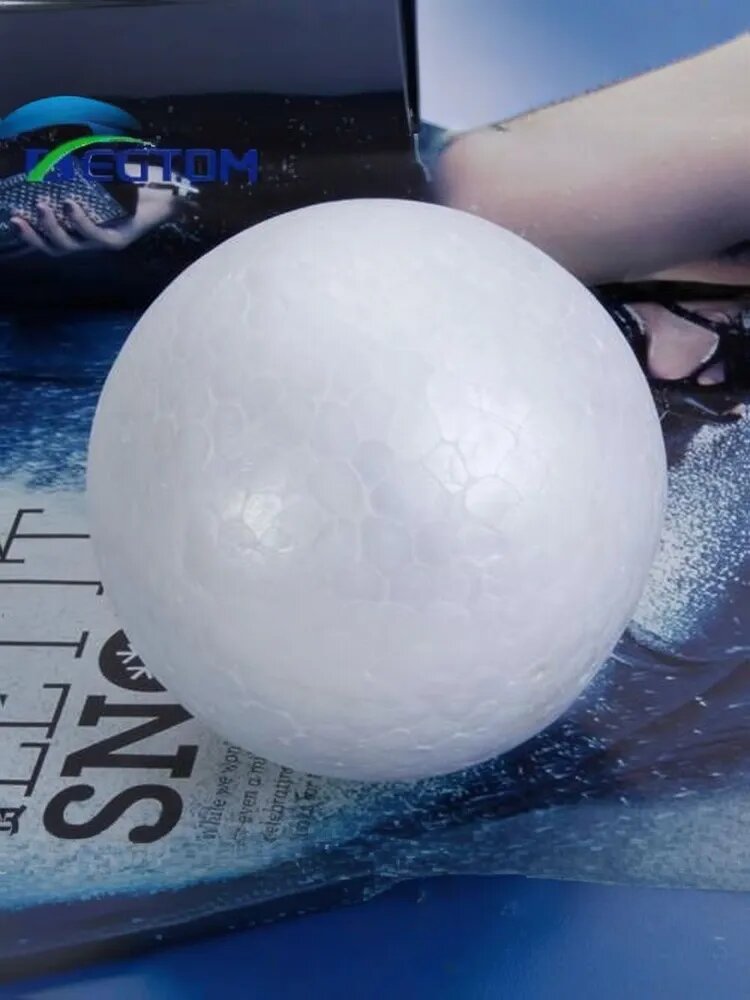 1шт 120мм Белых шариков из пенополистирола для моделирования поделок