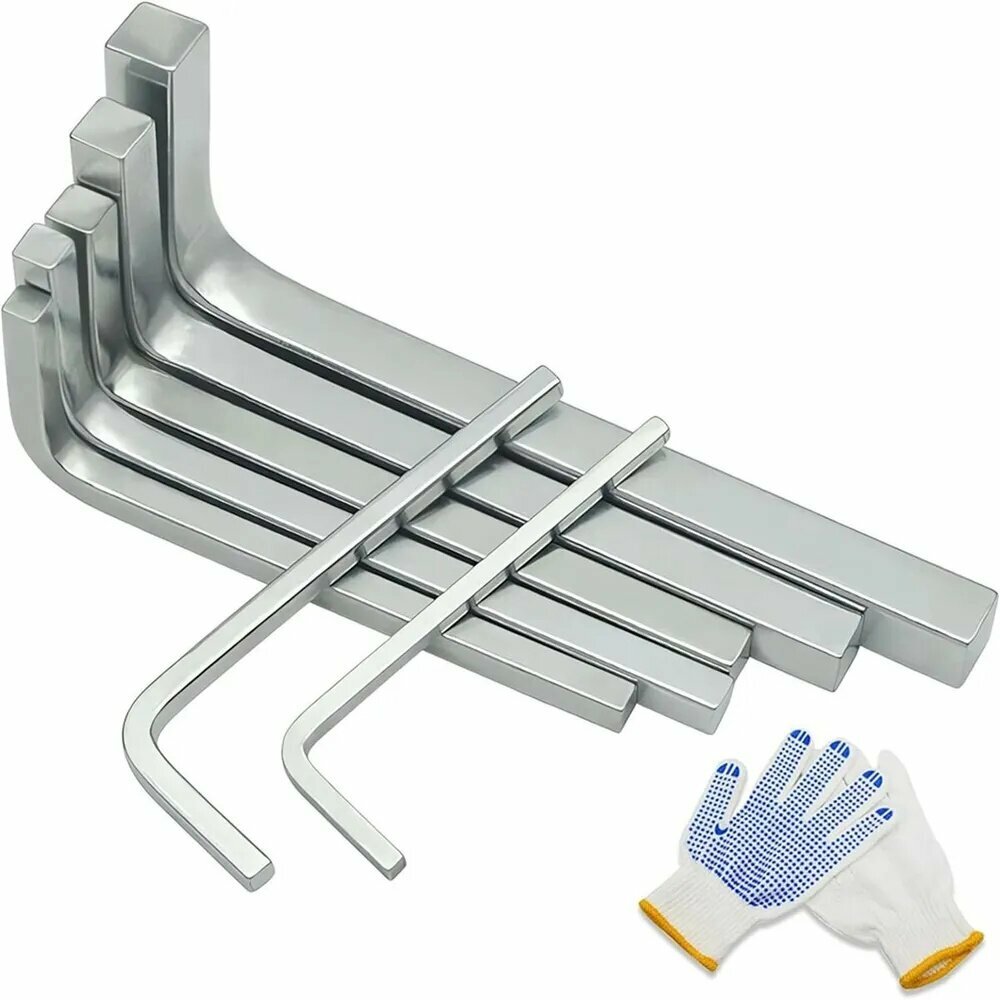 Набор ключей с квадратной головкой, 7 шт. Набор квадратных ключей