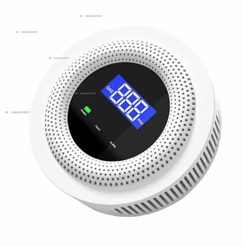Датчик утечки газа Tuya цифровой дисплей детектор пропана для сжиженного газа, биогаза, метана.