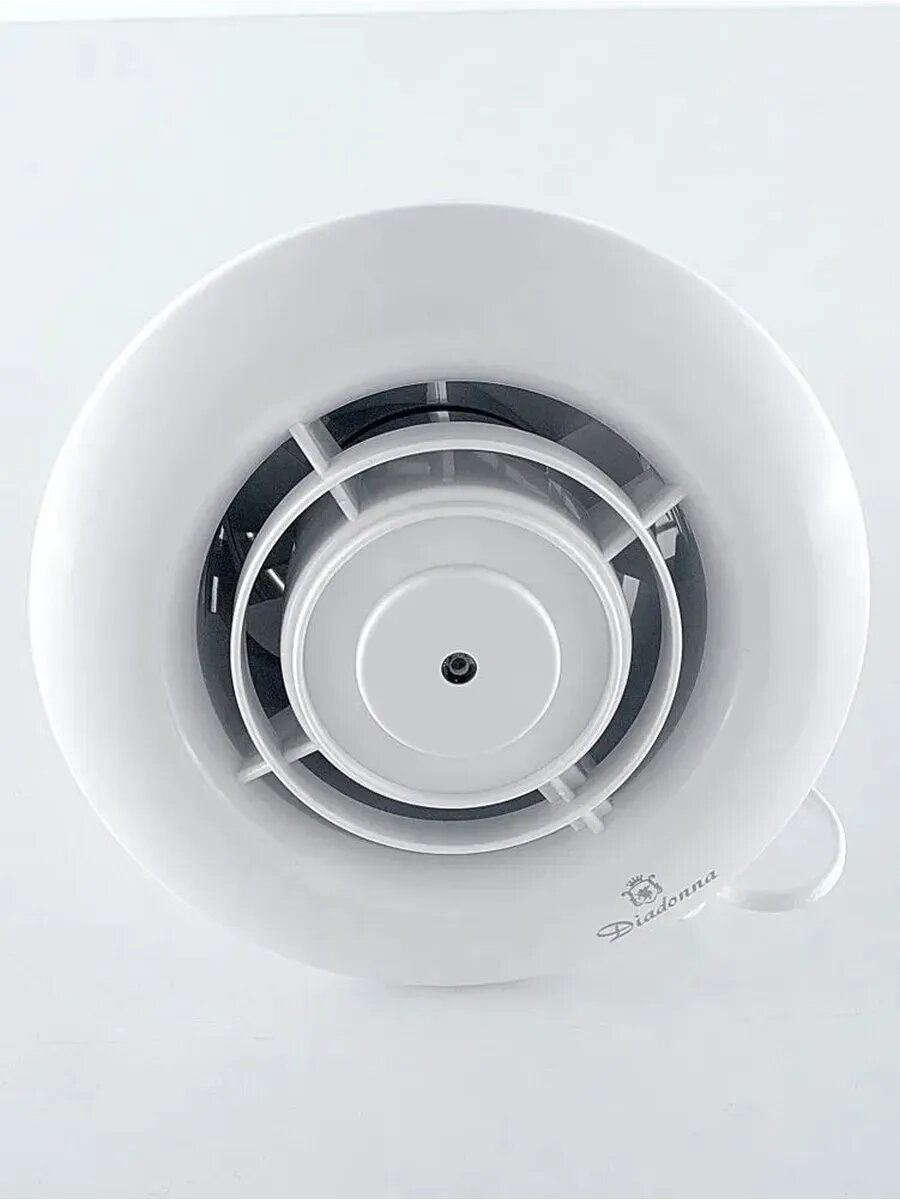 Вытяжной вентилятор с обратным клапаном, осевой