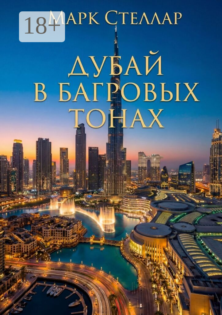 Дубай в багровых тонах