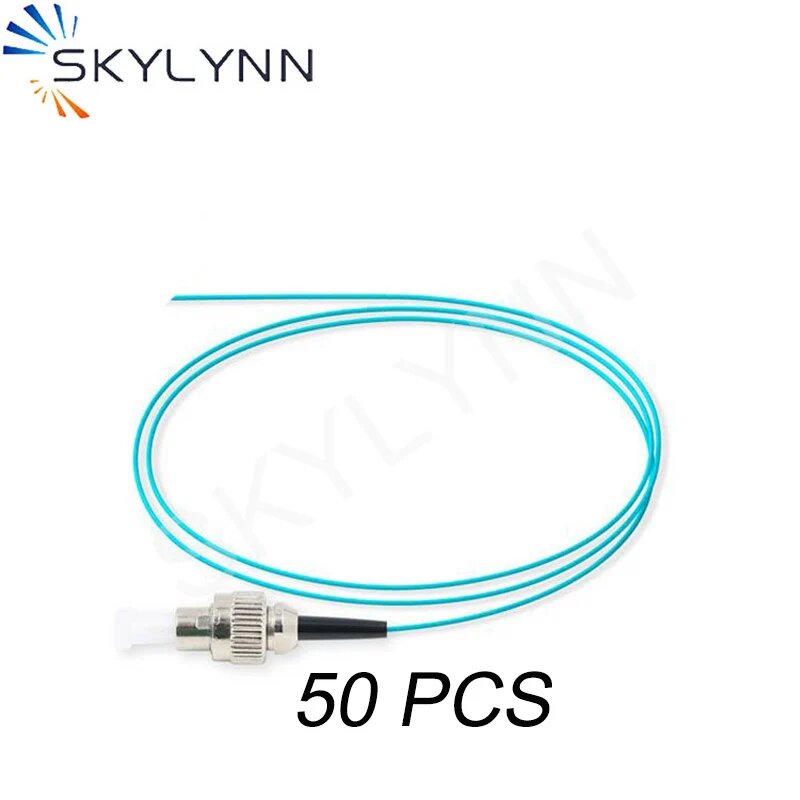 SKYLYNN Tight Buffer 0.9mm SM/MM Оптоволоконные пигтейлы FC UPC и APC 1.5 м 50PCS FC UPC OM3