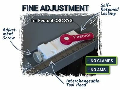 Доп. приспособление регулировки направляющей Festooi CSC SYS