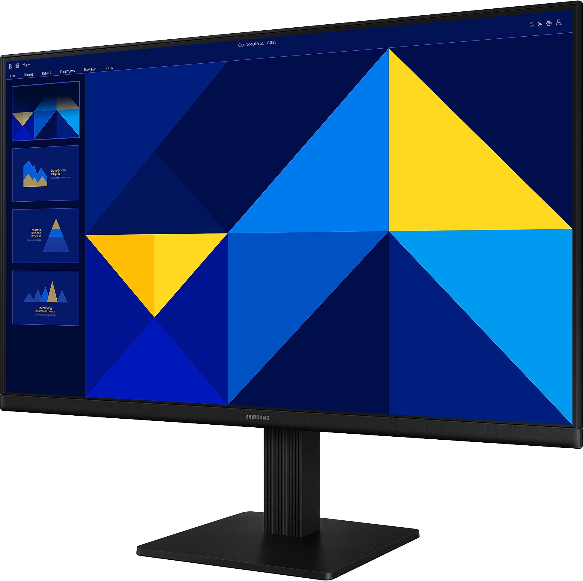 24" Монитор Samsung S3 S30GD, 1920x1080, 100 Гц, IPS, черный [LS24D300GAIXCI]