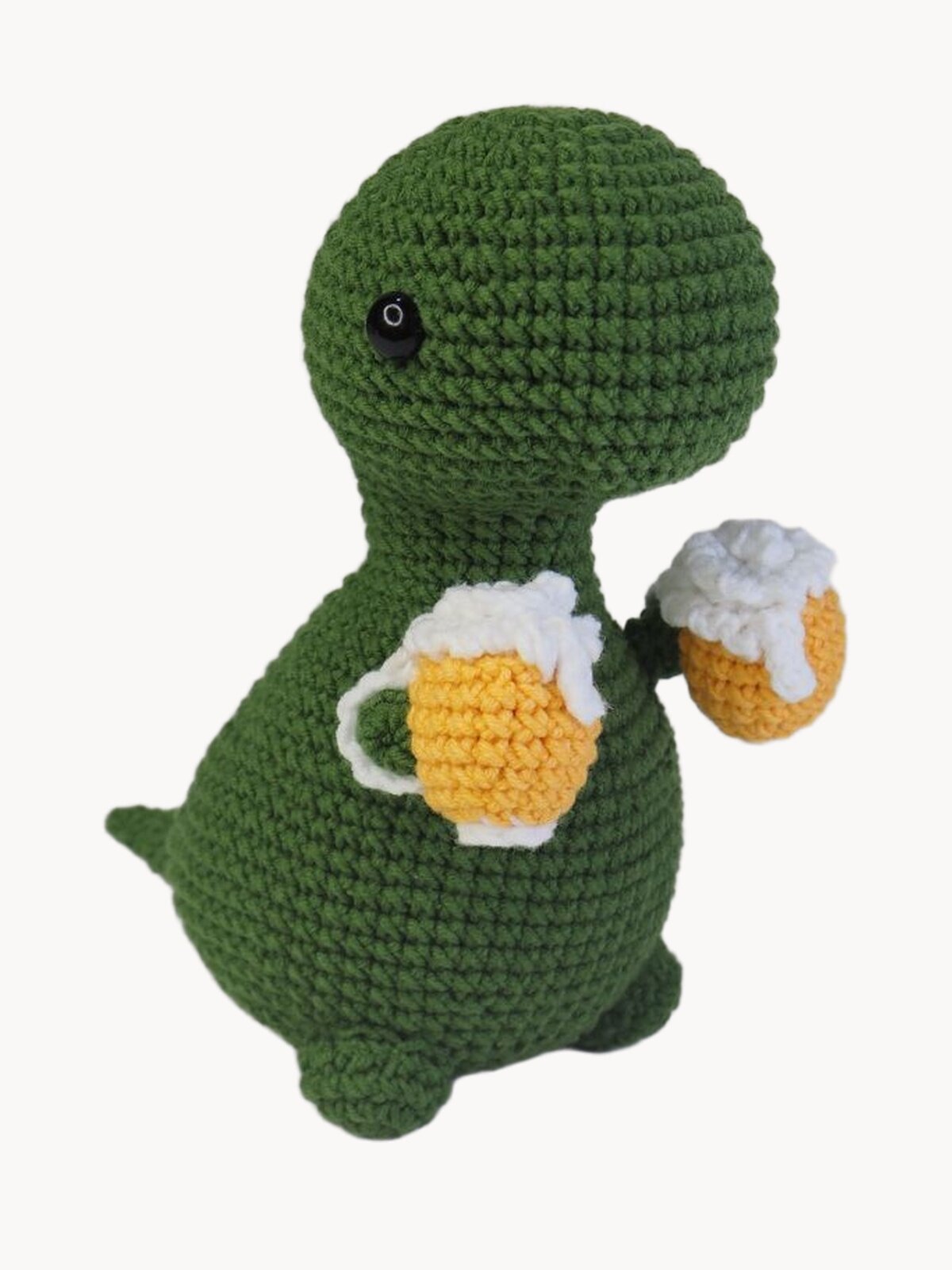 Набор для вязания Пивозавр "crochet.internet"