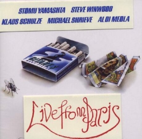 Компакт-Диски, Esoteric Recordings, STOMU YAMASHTA, STEVE WINWOOD, KLAUS SCHULZE, MICHAEL SHRIEVE, AL DI MEOLA - GO LIVE FROM PARIS (CD)