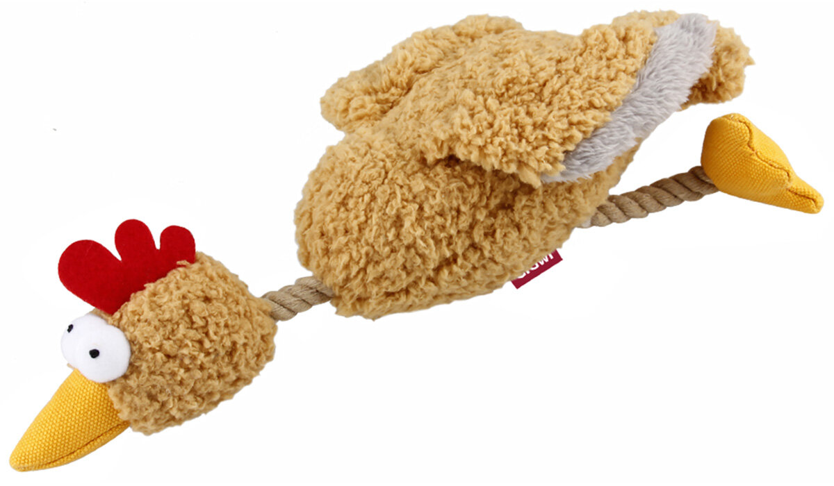Игрушка для собак GiGwi Catch & Fetch Курица с пищалкой 36 см (1 шт)