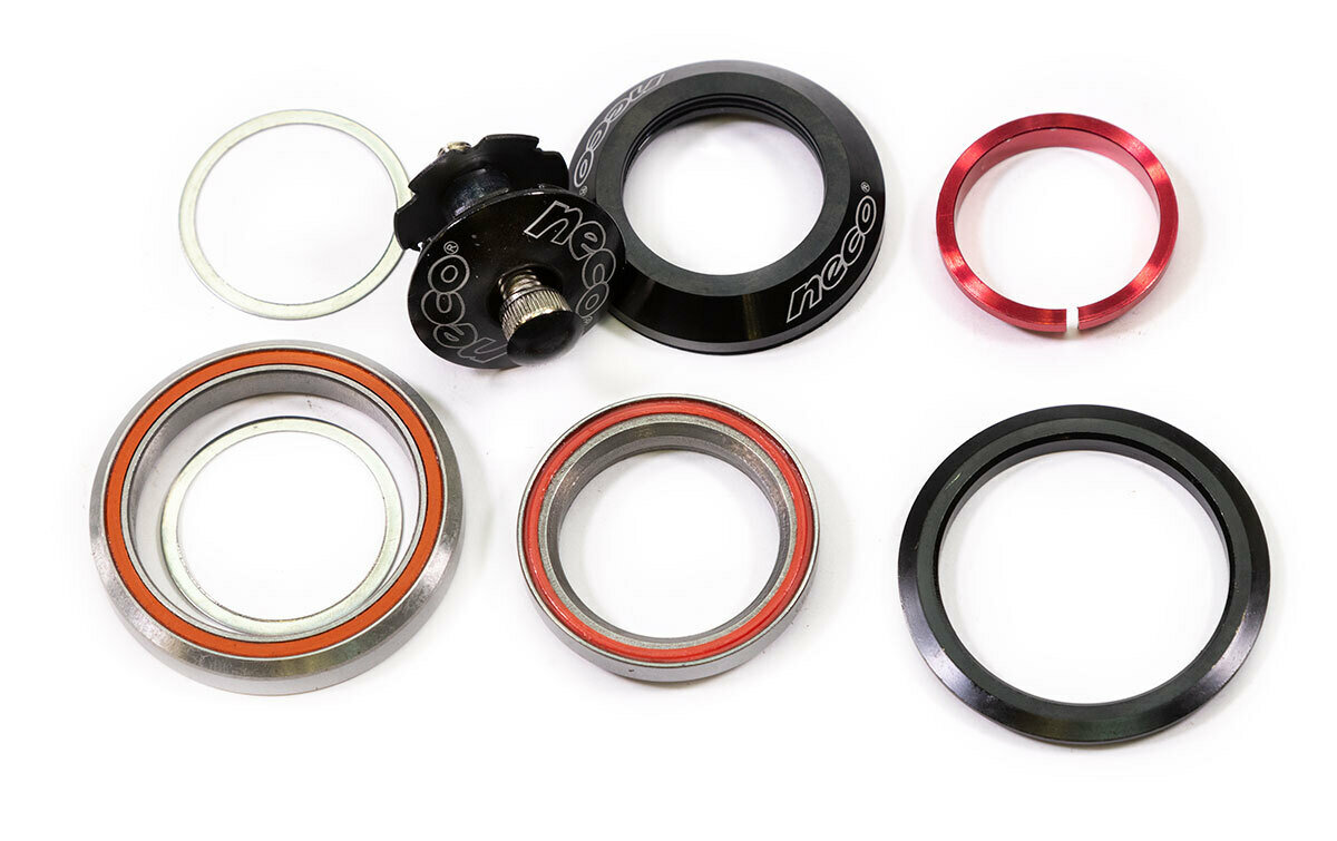 Рулевая Колонка Neco, 1-1/8", Б/Резьб, Интегрированная, Is 42,2/28.6 Is 52,2/39,8, Подши