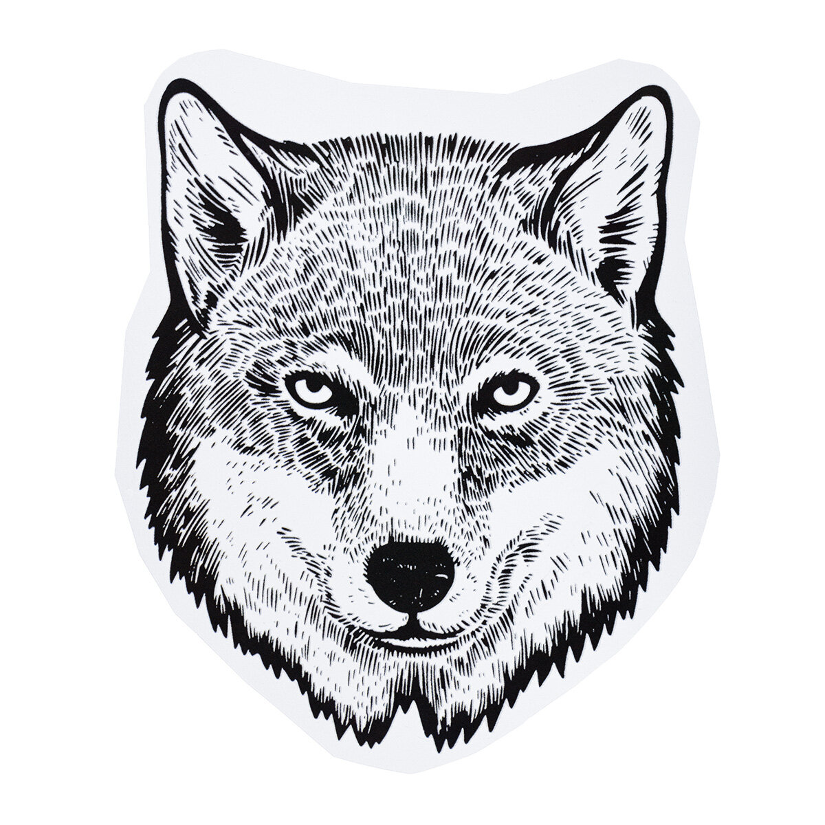 Gamma M №03-YS44 Термотрансфер М-321 волк 18×14.6 см 1 шт для одежды на ткани и текстиля