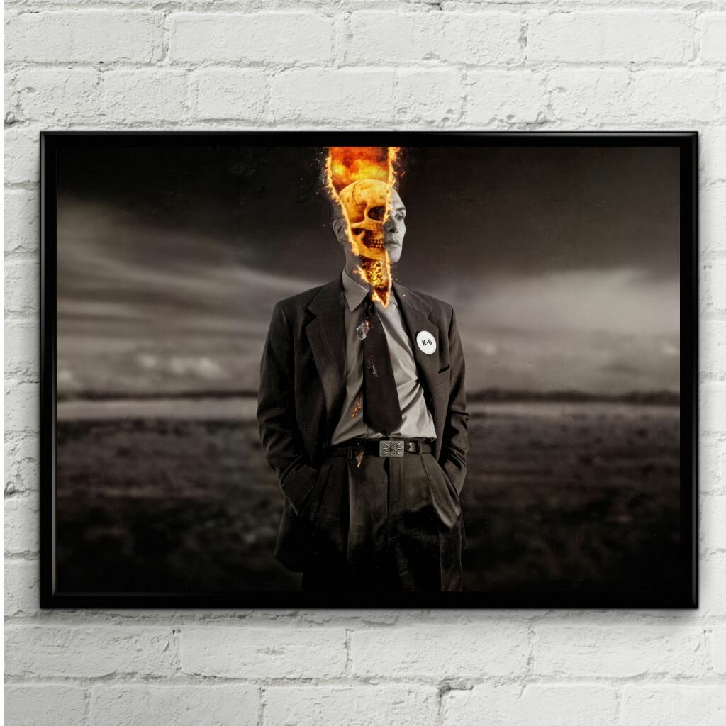 Постер "Oppenheimer (Оппенгеймер)" Cool Eshe из коллекции "Любимые герои", А3