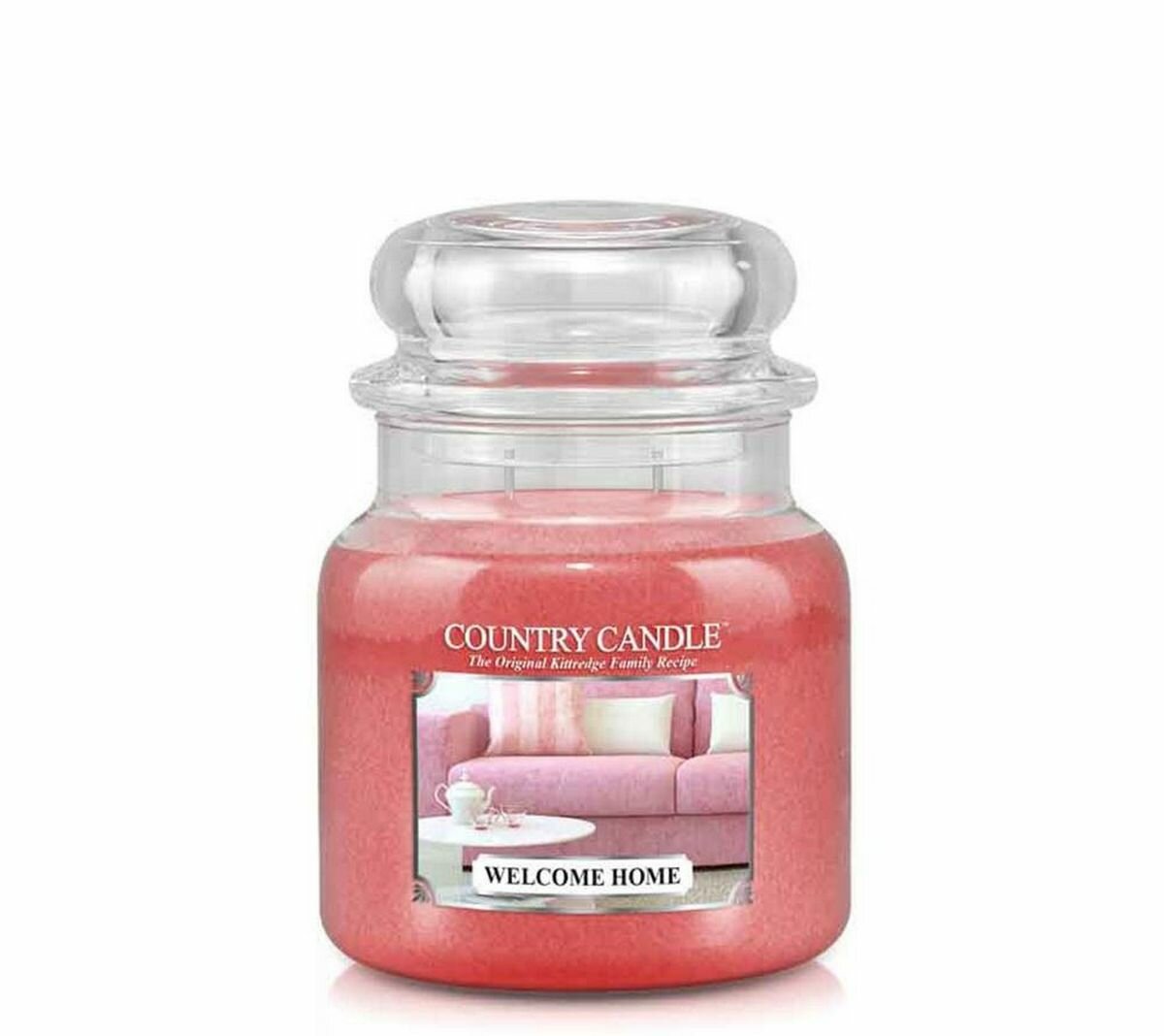 Country Candle/ Свеча средняя Добро пожаловать домой / Welcome Home 453гр. 65-90 часов