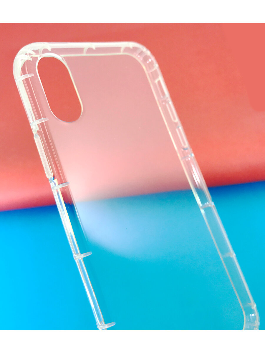 IPhone Xs Прозрачный Чехол на смартфона усиленная