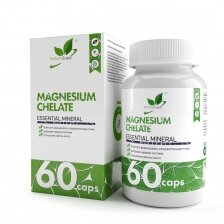Магний хелат, Natural Supp Magnesium Chelate 200mg 60 капсул