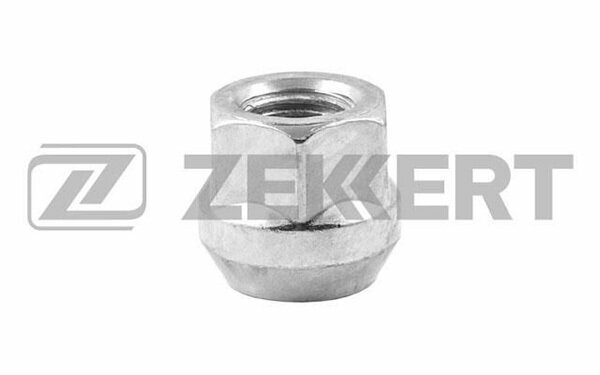 Гайка колесная конус M12 x 1,5 L 21 ключ 19 Цинк. Комплект 5 шт.