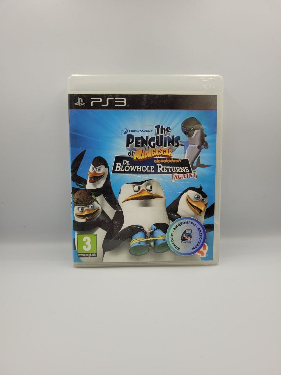 The Penguins of Madagascar: Dr. Blowhole Returns Again! PS3 (англ.)