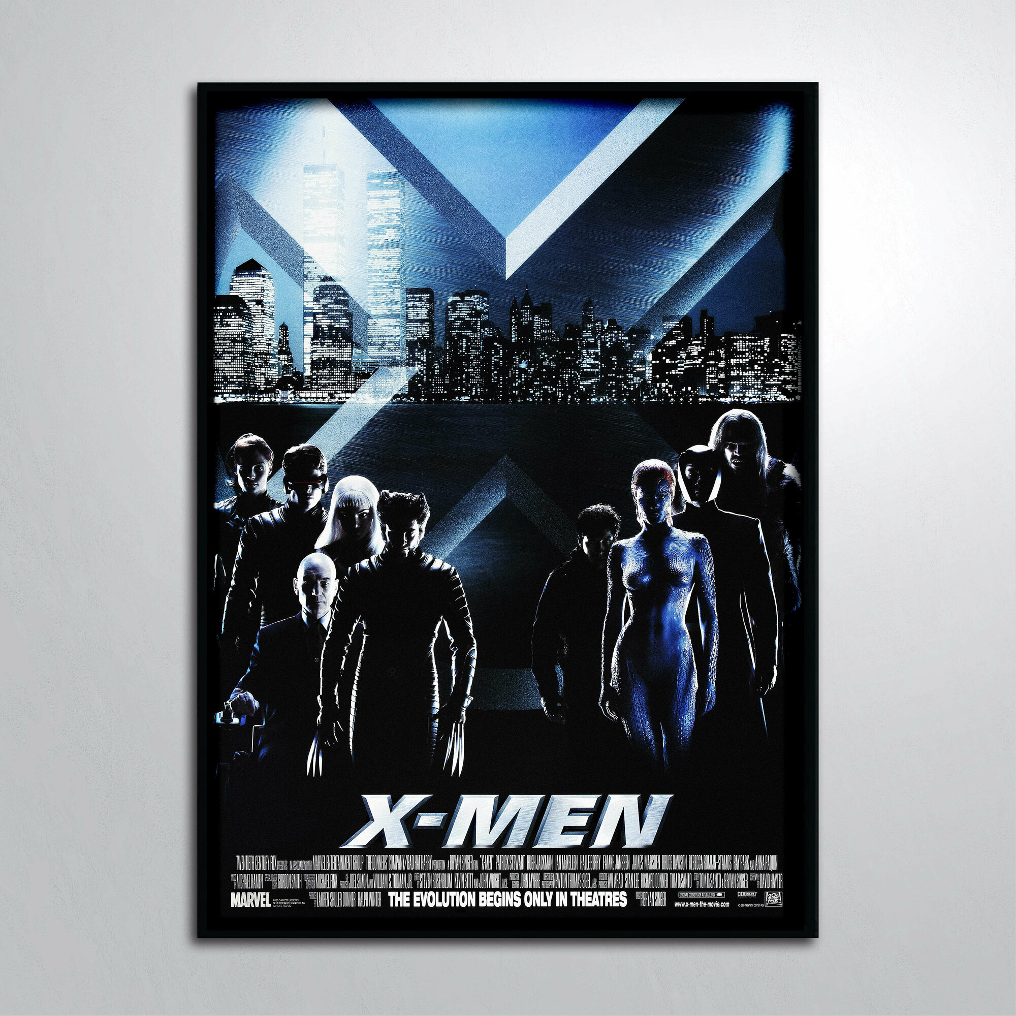 Постер в раме/Люди Икс Оригинал X-Men