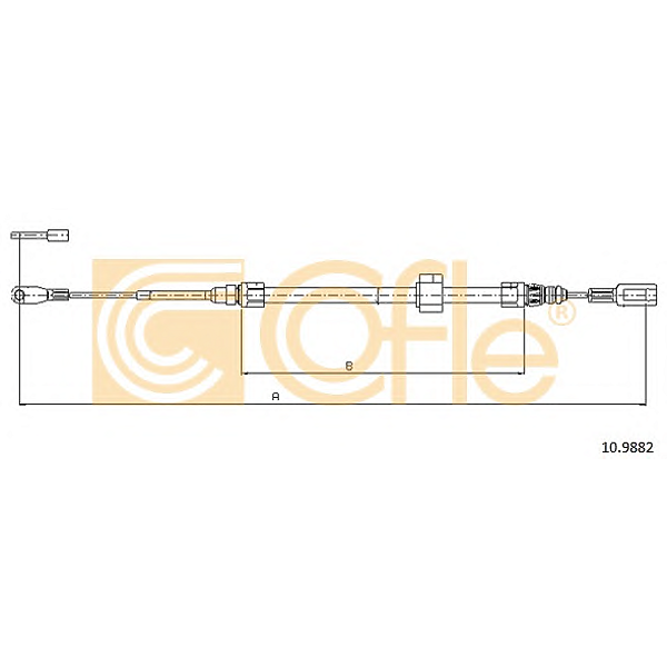 COFLE 92109882 l=1990 / 285\ mb Sprinter (Спринтер) 901-904, VW lt 28-46 95-06