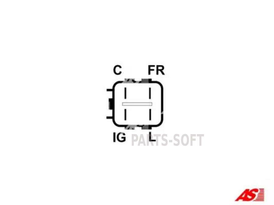 Реле-регулятор напряжения Honda Civic 05-12 / Fit 01-07 As арт. ARE5116
