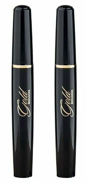 Relois Тушь для ресниц Gold Объемная,2 шт