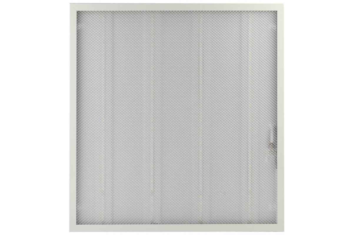 ЭРА Светильник светодиодный SPO-6-72-6K-P 72Вт 6500К 6500Лм IP40 595х595х19 призма с проводом, Б0041860