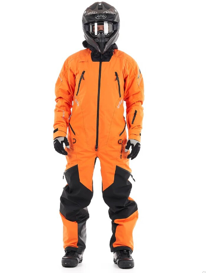 Комбинезон снегоходный DragonFly Extreme 2.0 Acid Orange, M