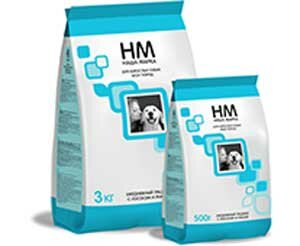 Сухой корм Наша Марка для собак всех пород лосось и рис 500г