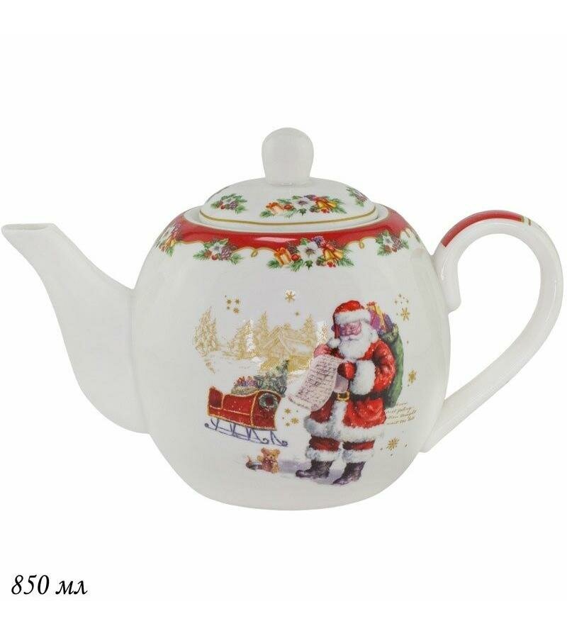 Чайник 850 мл новогодний 1 шт.