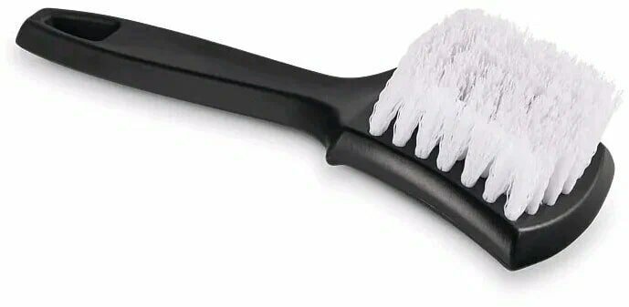 Щетка для очистки дисков и автомобильных арок, искуст. ворс, ручка 20см (Grass)