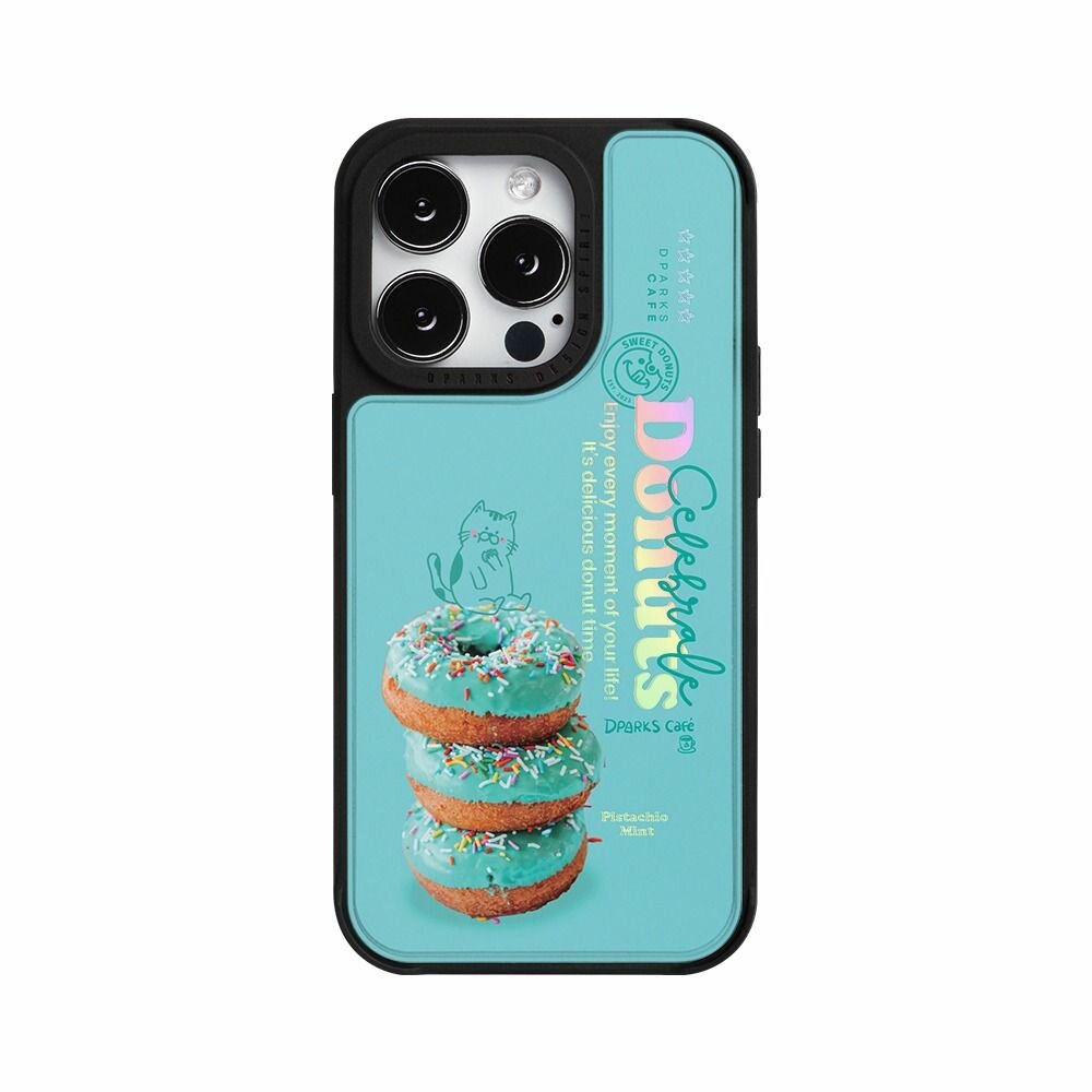 Чехол для смартфона со сменной переливающейся дизайнерской вкладкой DPARKS IPHONE 13 PRO