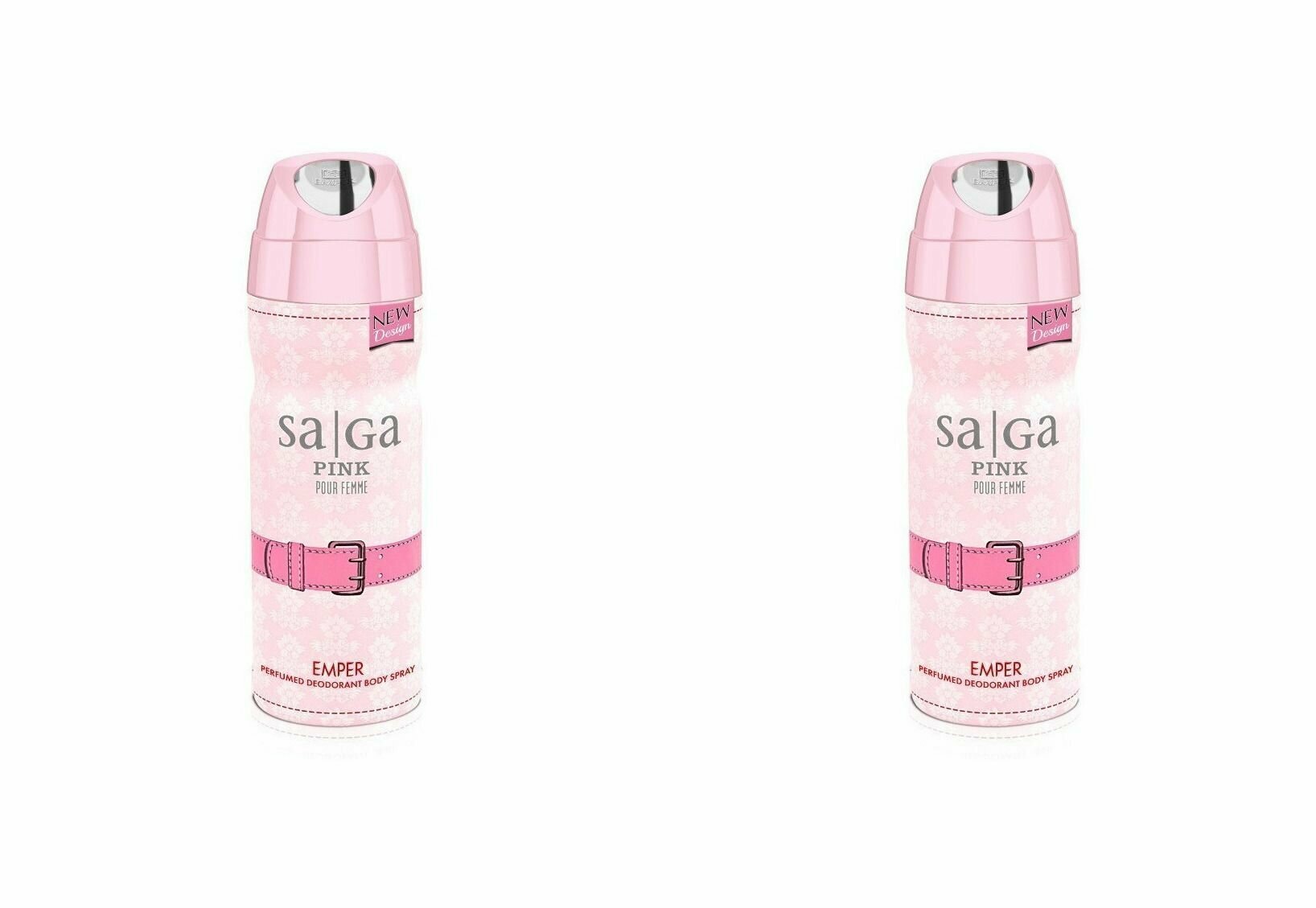 Emper, Дезодорант Saga Pink, 200 мл, 2 шт