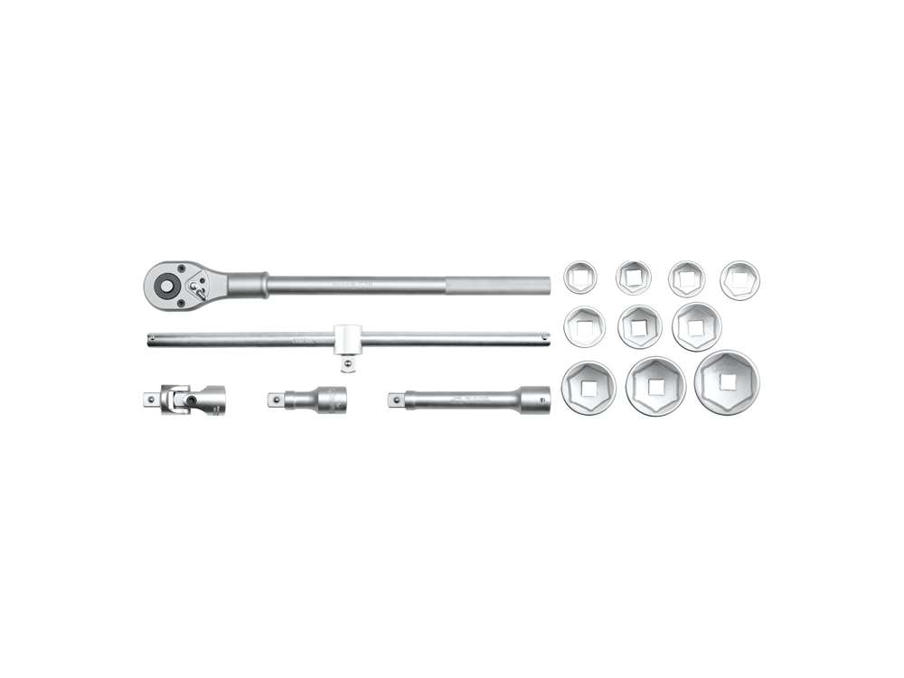 YATO YT-1334 набор инструментов 15 пр: 3 / 4 inch, 6 гр