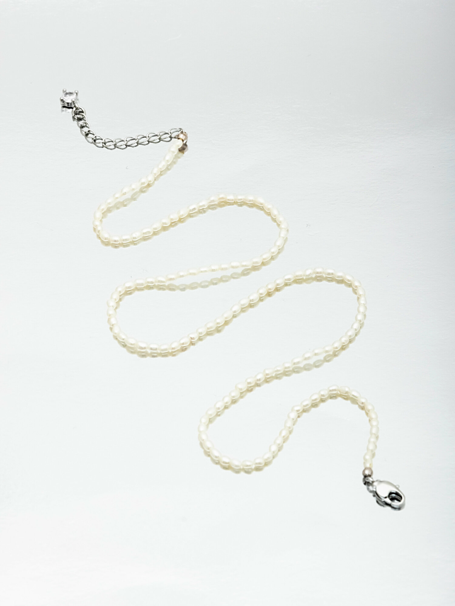 Бусы, жемчуг пресноводный культивированный