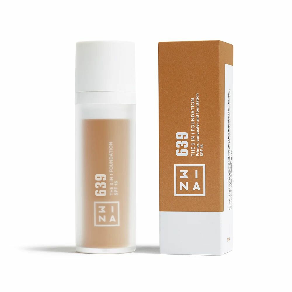 3INA Тональный крем для лица The 3 in 1 Foundation SPF15 (639)