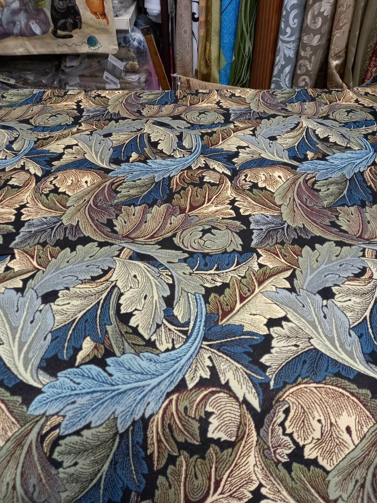 Ткань мебельная, для штор, для покрывал "Ткань 175" обивочная, ширина 1,75м. Длина отреза 2,5 метра. Гобелен