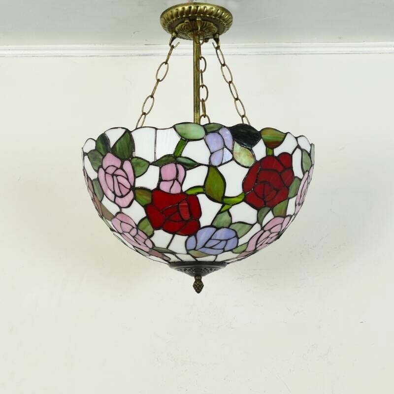 Люстра потолочная тиффани CL-1245