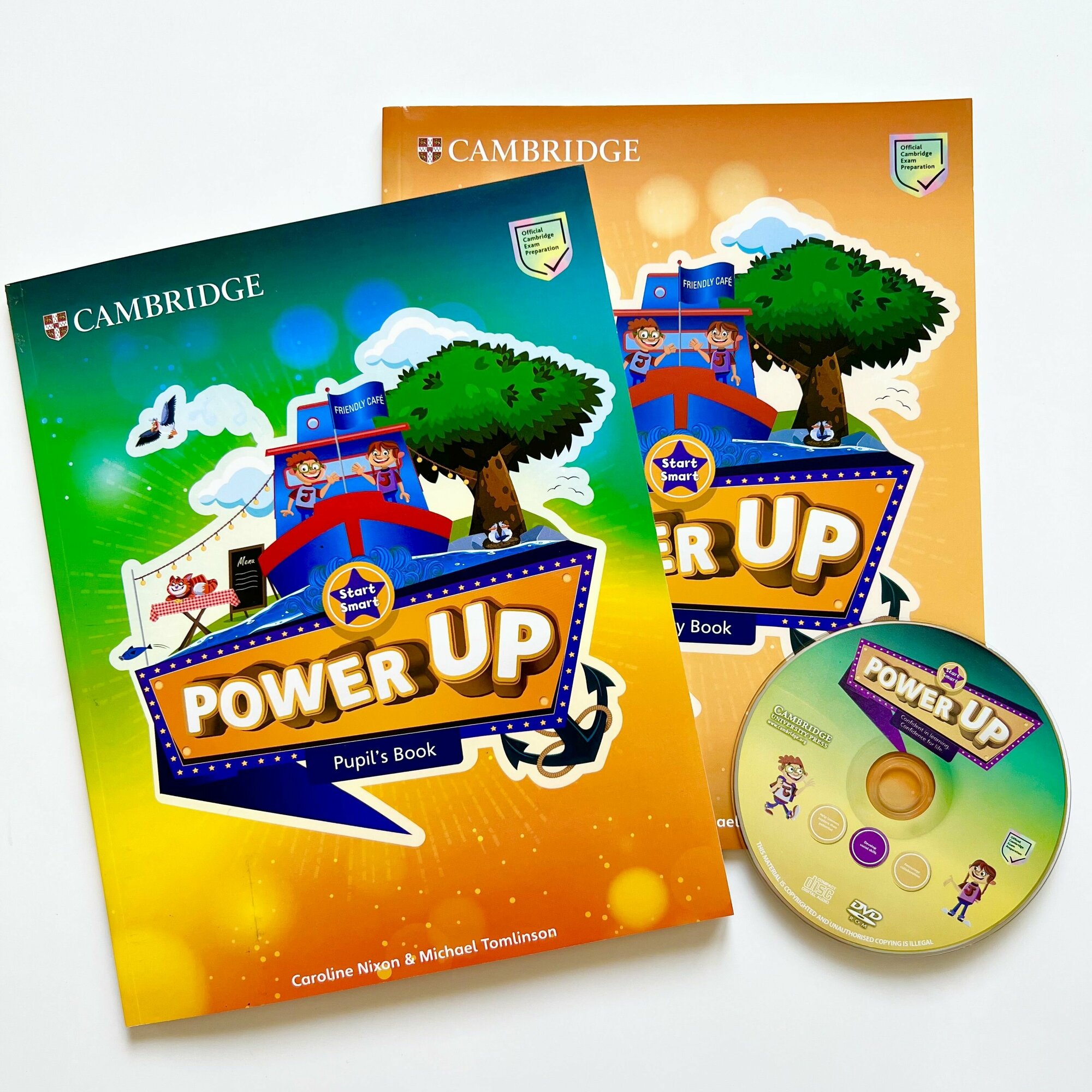 Power Up smart start Pupil's Book + Activity Book + CD полный комплект