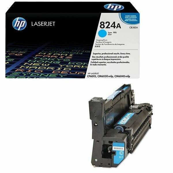 Фотобарабан HP 824A Cyan (CB385A), официальная комплектация и гарантия