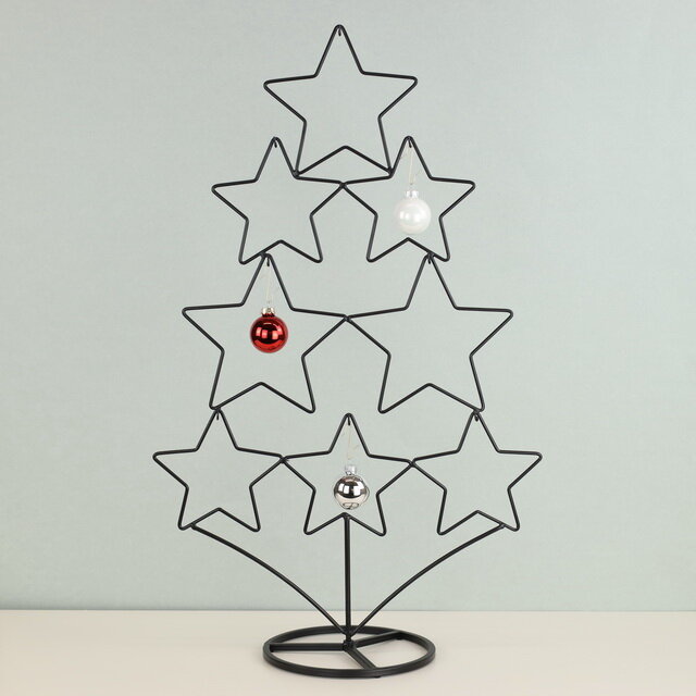 Декоративная елка из металла Stella Black 58 см, Edelman, 1149152