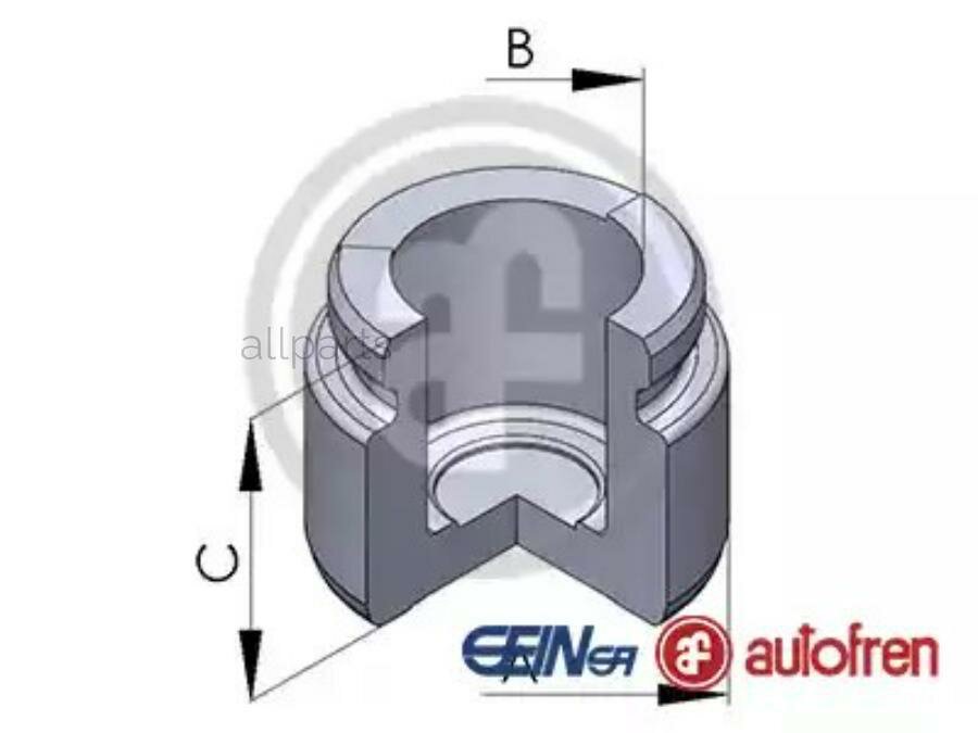 AUTOFREN D02536 Поршень суппорта OPEL VECTRA / SAAB 9.3 / MERCEDES W201 W202 W124