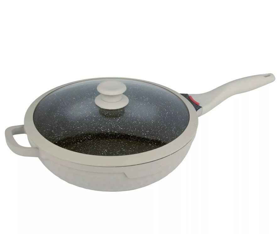 Сотейник 5,5л с крышкой 32см MAFFIN Алюминий 820-017 118-820-017