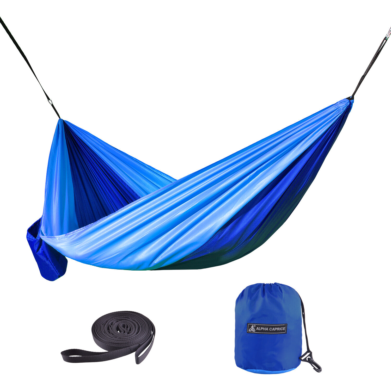 Гамак Alpha Caprice-1 Blue, оксфорд, синий, прочный, выдерживает 200 кг