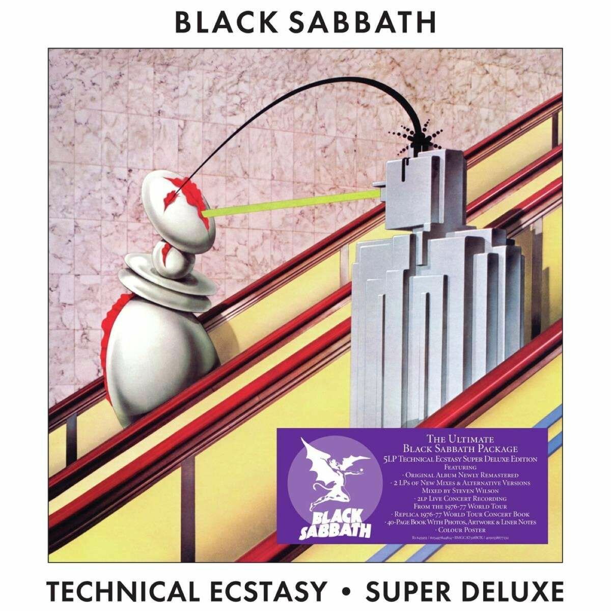 Виниловая пластинка Black Sabbath - Technical Ecstasy (Super Deluxe Edition) (5 LP)