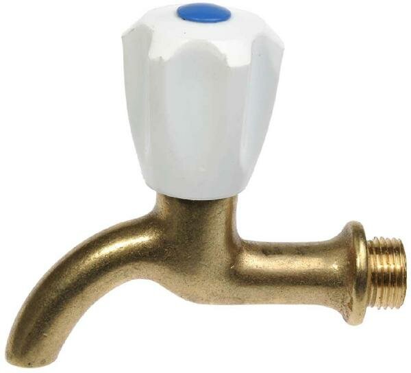 Кран водоразборный 1/2"латунный вентильный Иркутск 121531