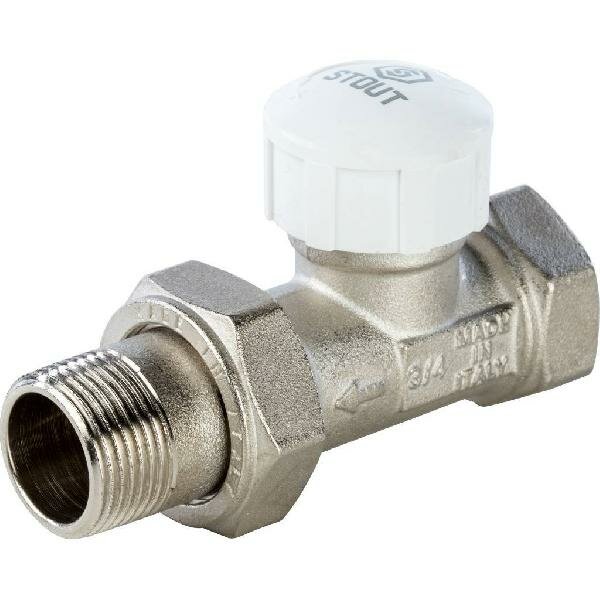 Клапан термостатический STOUT прямой 3/4 SVT-0003-000020