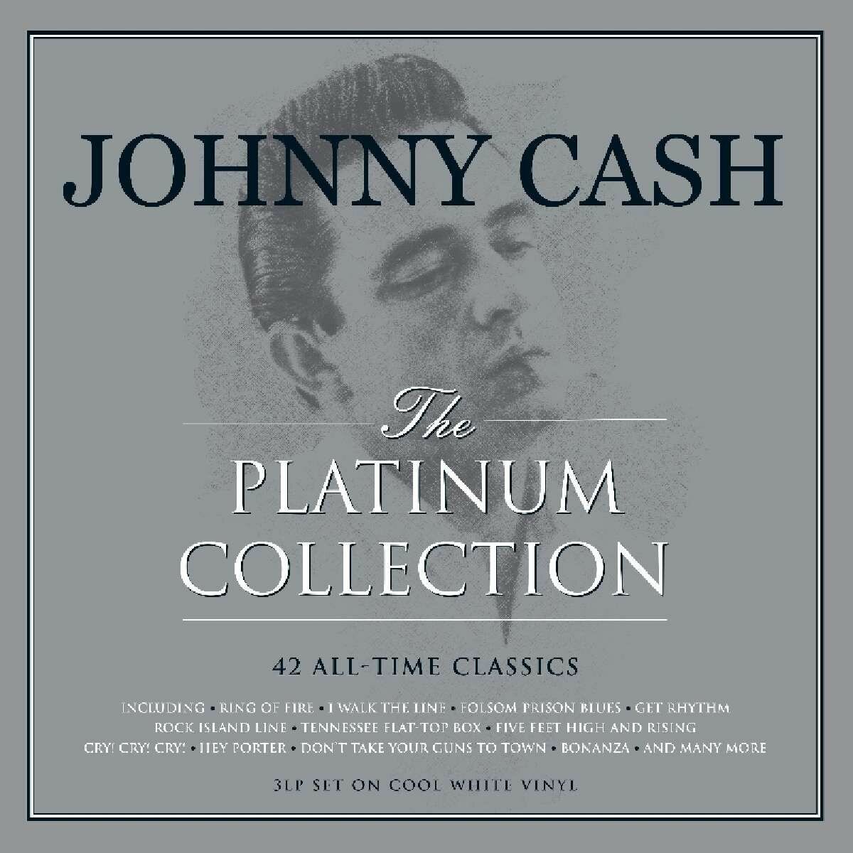 Виниловая пластинка Johnny Cash - Platinum Collection (White Vinyl) (3 LP)