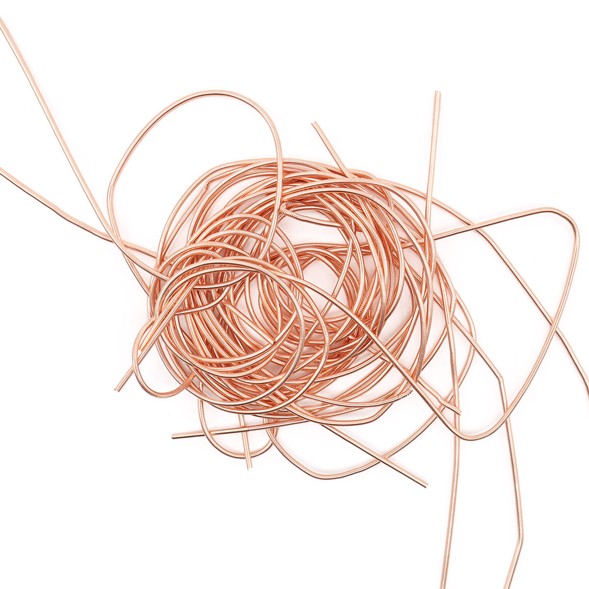 Канитель для вышивания гладкая глянцевая, 1 мм, 5 г (± 0,1 г), Astra&Craft (персиковый)