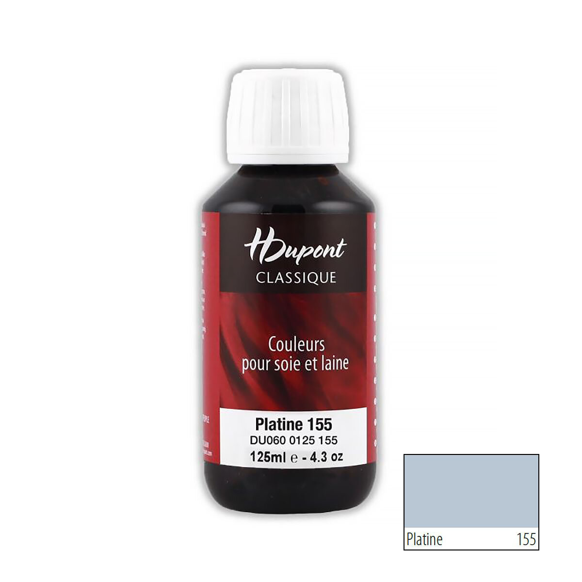 DU0600125 Краска для шелка Classiс, 125мл, H Dupont (155 платиновый)