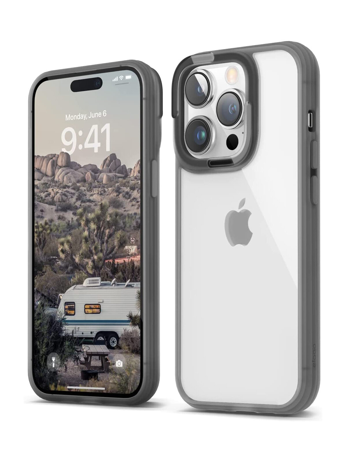 Elago для iPhone 14 Pro чехол DUAL (pc/tpu) Black