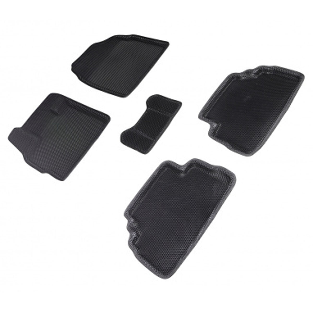 Коврики EVA 3D соты Seintex для Mazda CX-7 2006-2012 (черные, 95418)